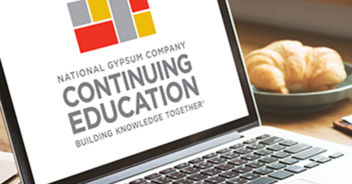 Earn AIA Continuing Education Credits from National Gypsum