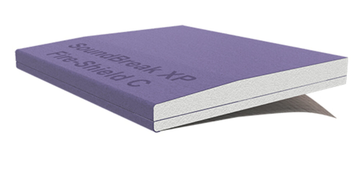 Gold Bond® SoundBreak® XP® Fire-Shield C™ Gypsum Board