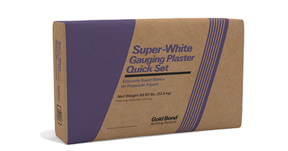 Gold Bond® Super-White Gauging Plaster Quick Set