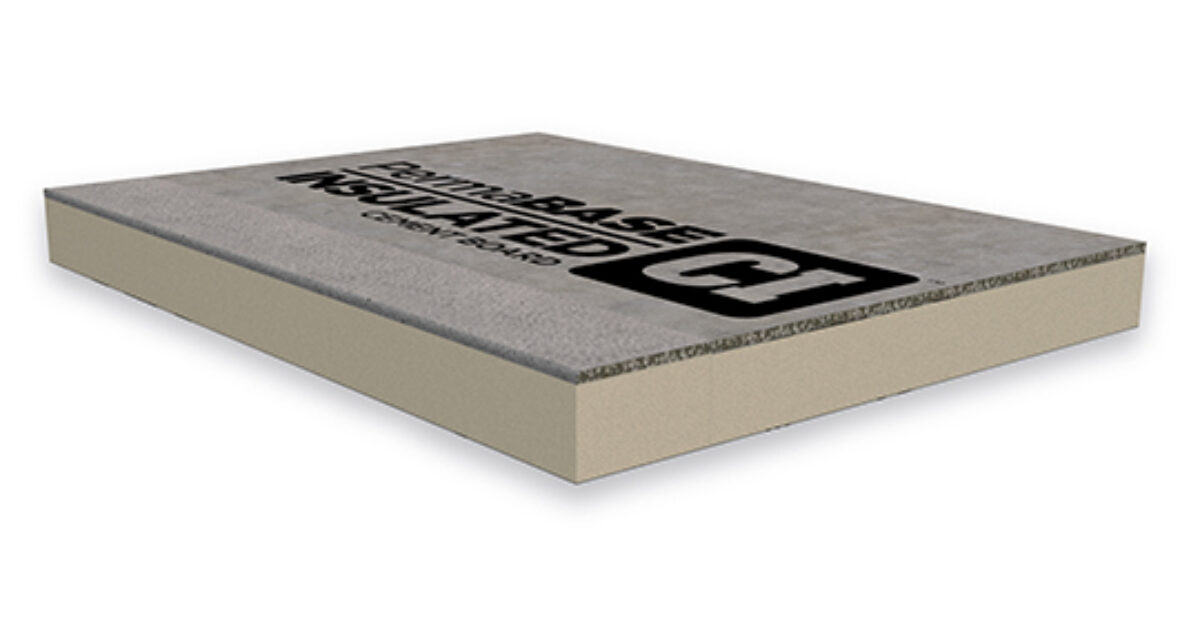 Insulated Cement Board | PermaBASE CI™ Cement Board