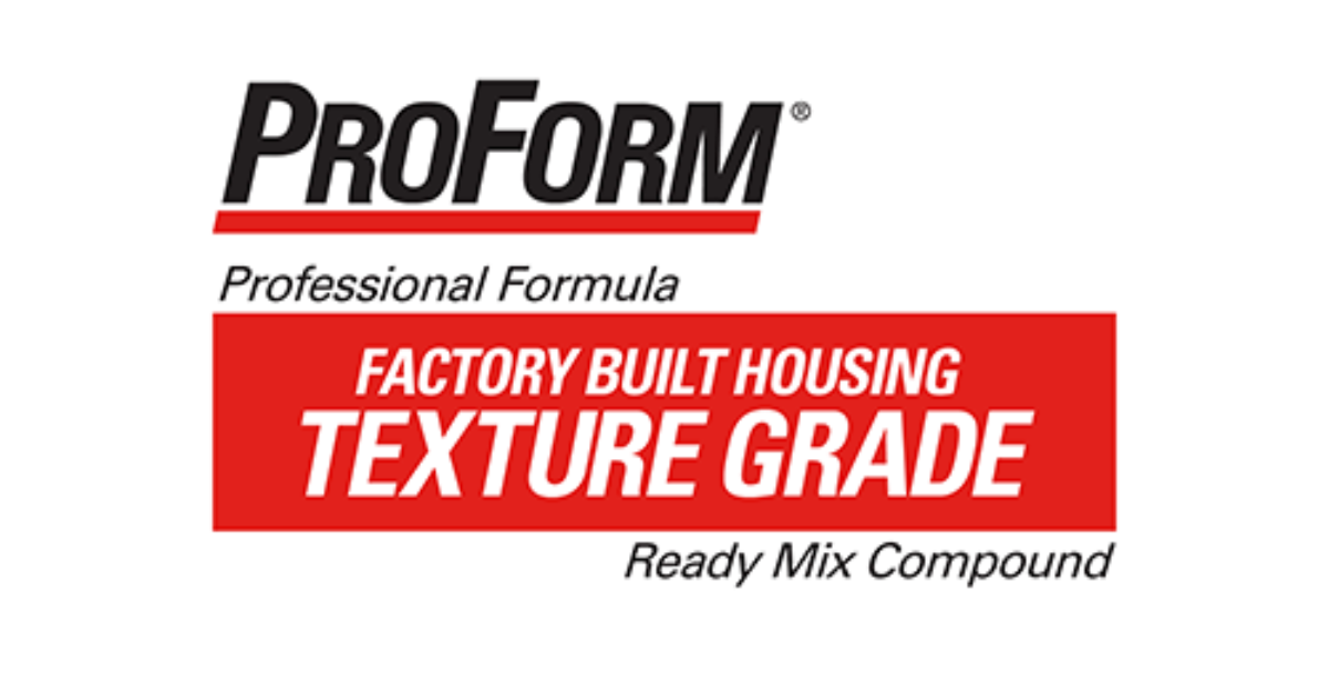 ProForm® Factory Built Housing Texture Grade Ready Mix Compound
