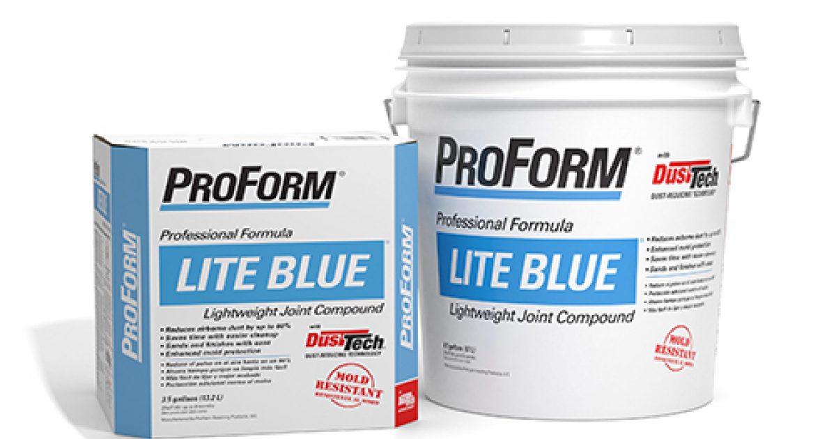 Lite Blue™ Joint Compound with Dust-Tech® | ProForm®