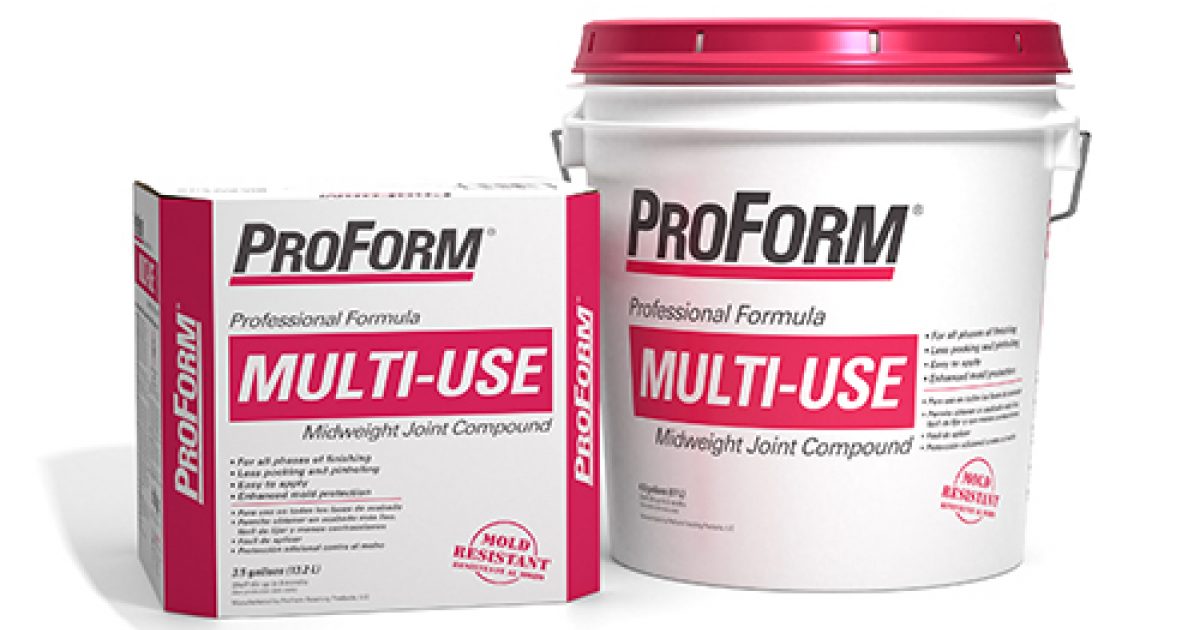 ProForm® Multi-Use Joint Compound | Red Lid Joint Compound