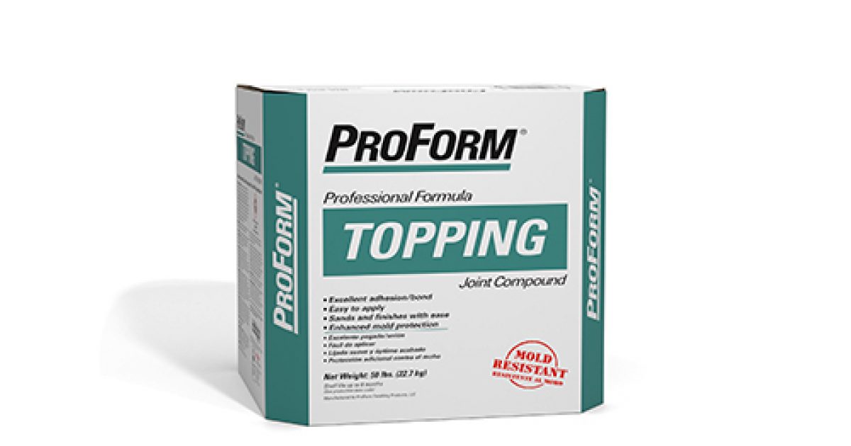ProForm® Topping Joint Compound