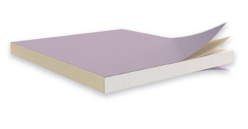 gypsum backing